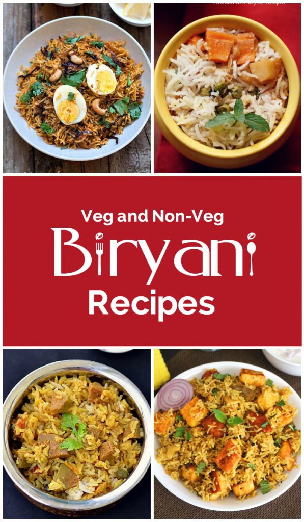 18 Easy Veg and Non-Veg Biryani Recipes - Quick Asian Recipes